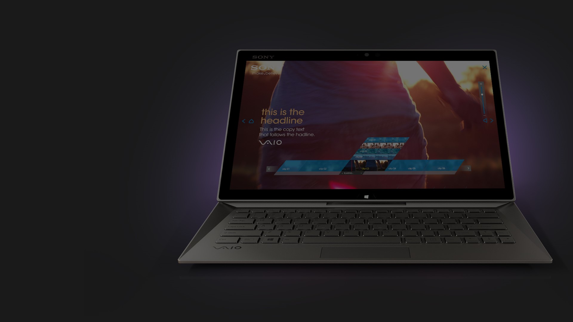 blx_innovation_sony_vaio_app - blanx